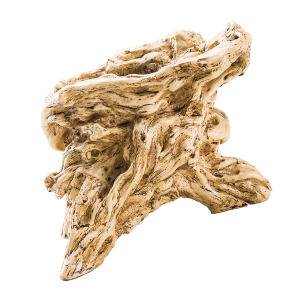 Artistic Tree Root Resin Planter for Small Flowers and Succulents Adds ...