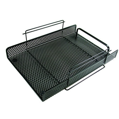 Artistic Urban Collection Punched Metal Letter Tray 8.5" x 11" - Black ...
