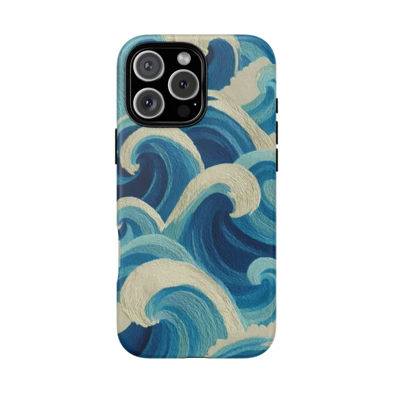 Artistic Wave Japanese Inspired Ocean Design Case 17 11 12 13 14 15 17 ...