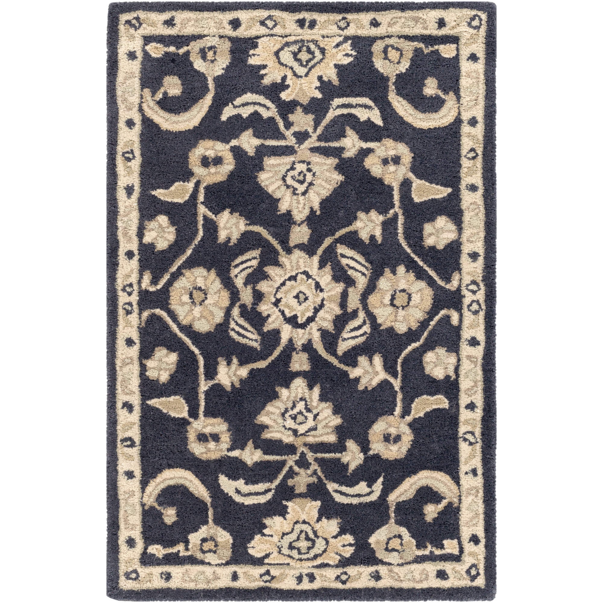 Artistic Weavers Hanzei Navy Traditional 2' x 3' Area Rug - Walmart.com