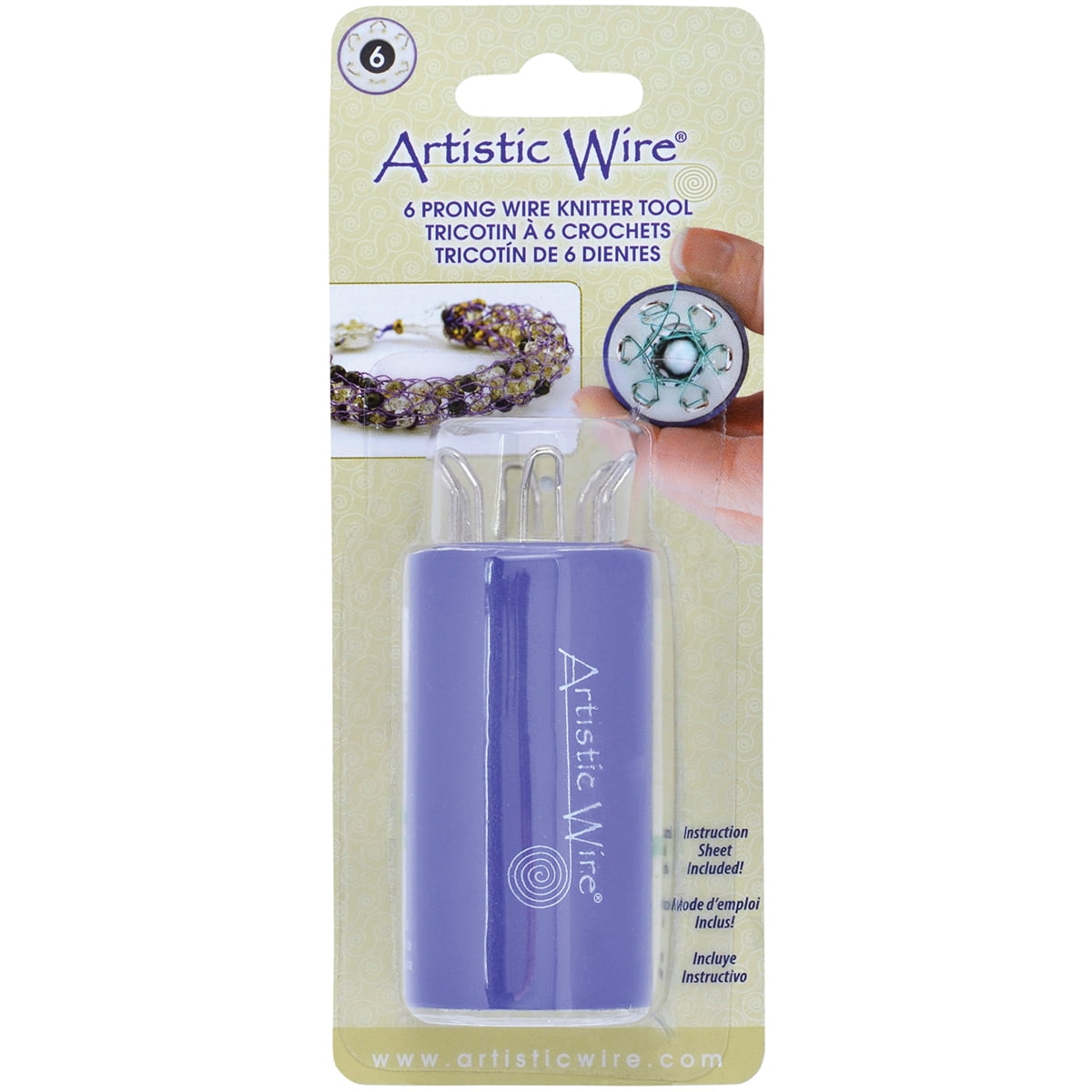 Artistic Wire Wire Knitter Tool-4 Prong - Walmart.com