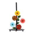 Artistic Yellow Sunflowers Iron Towel Rack Wall Mounted Holder ...