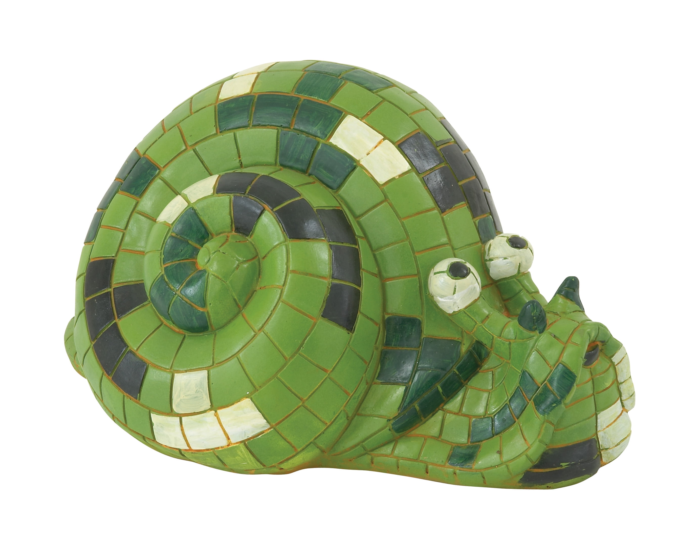 Artistically Styled Green Snail Decor - Walmart.com