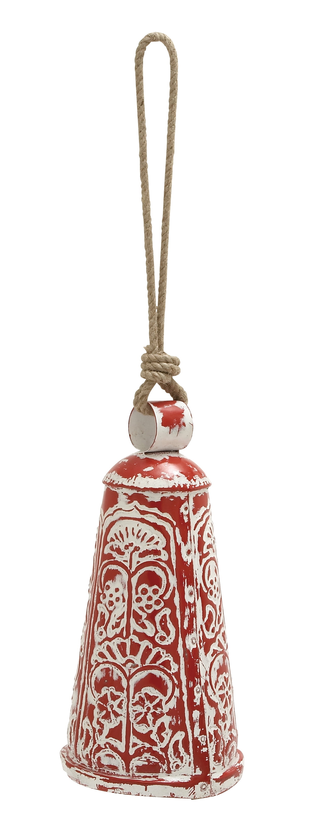 Artistically Styled Metal Wood Embossed Bell - Walmart.com