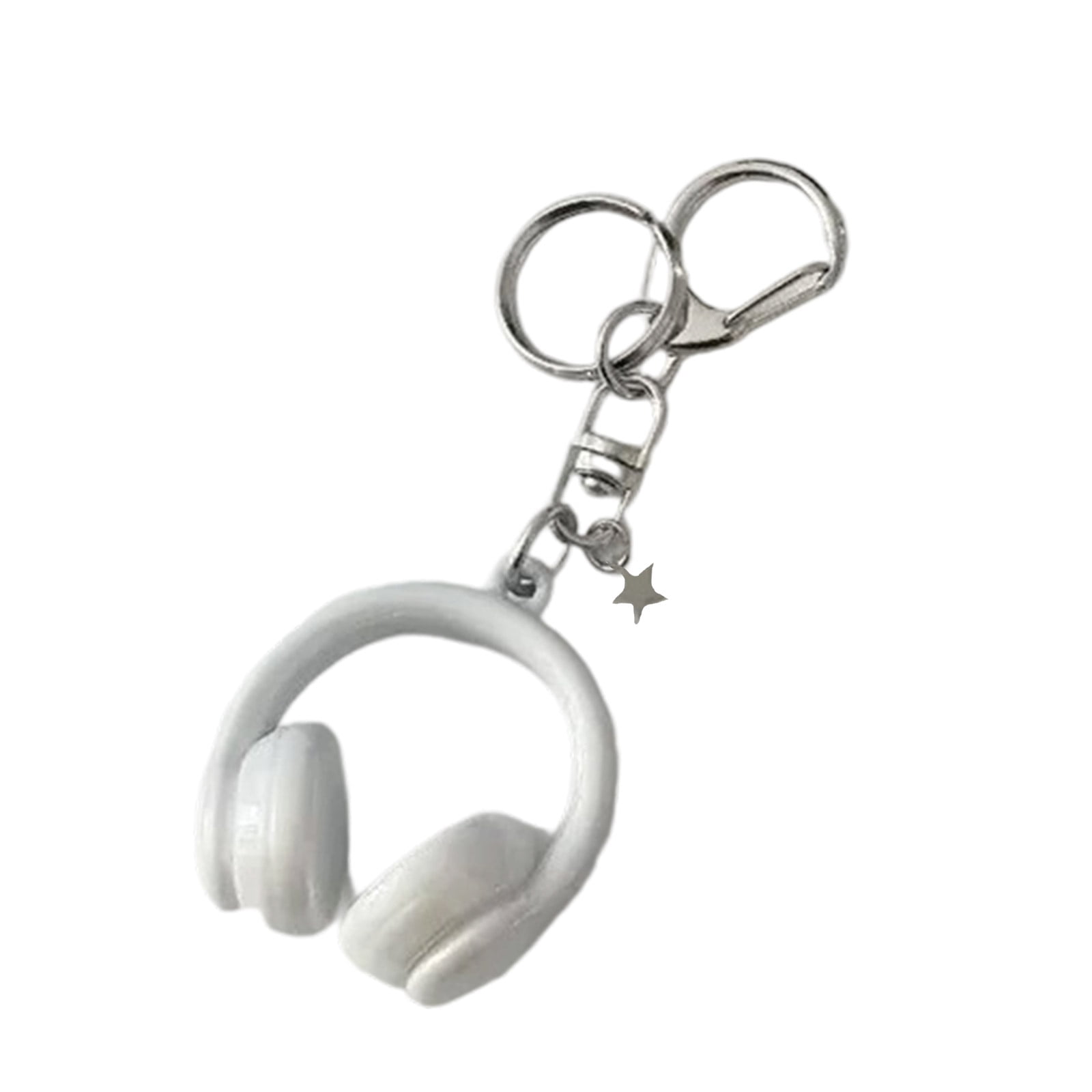 Artistics Headphone Shaped Keychain Ergonomic Carabiner Accessory ...