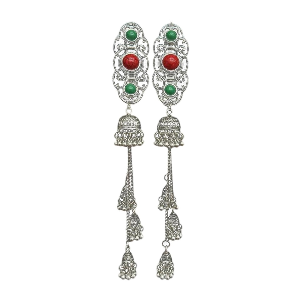 Artistics Mongolian Tassels Hair Clip Portable for Cultural ...