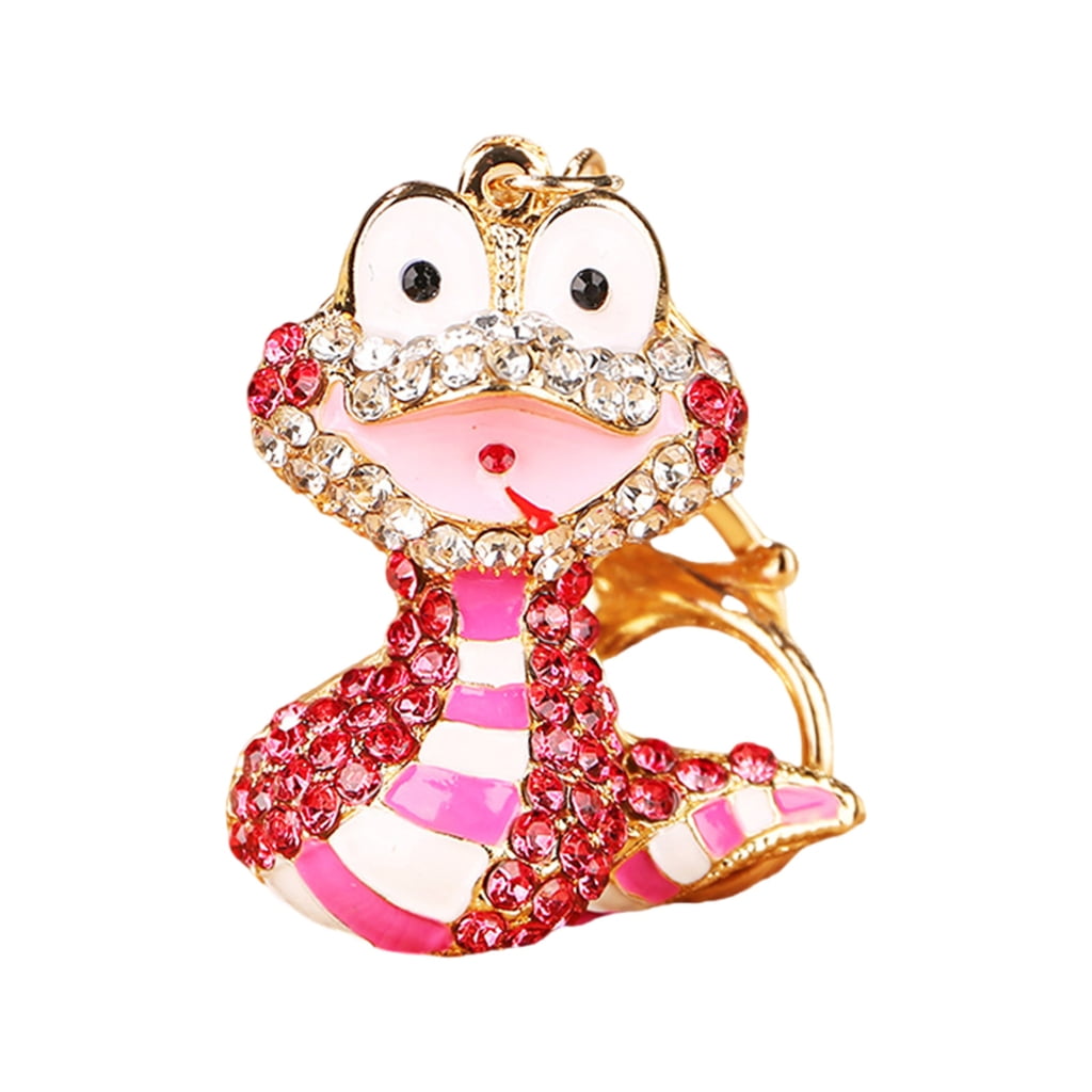 Artistics Snake Keychain Pendant for Bags and Keys with Intricate ...