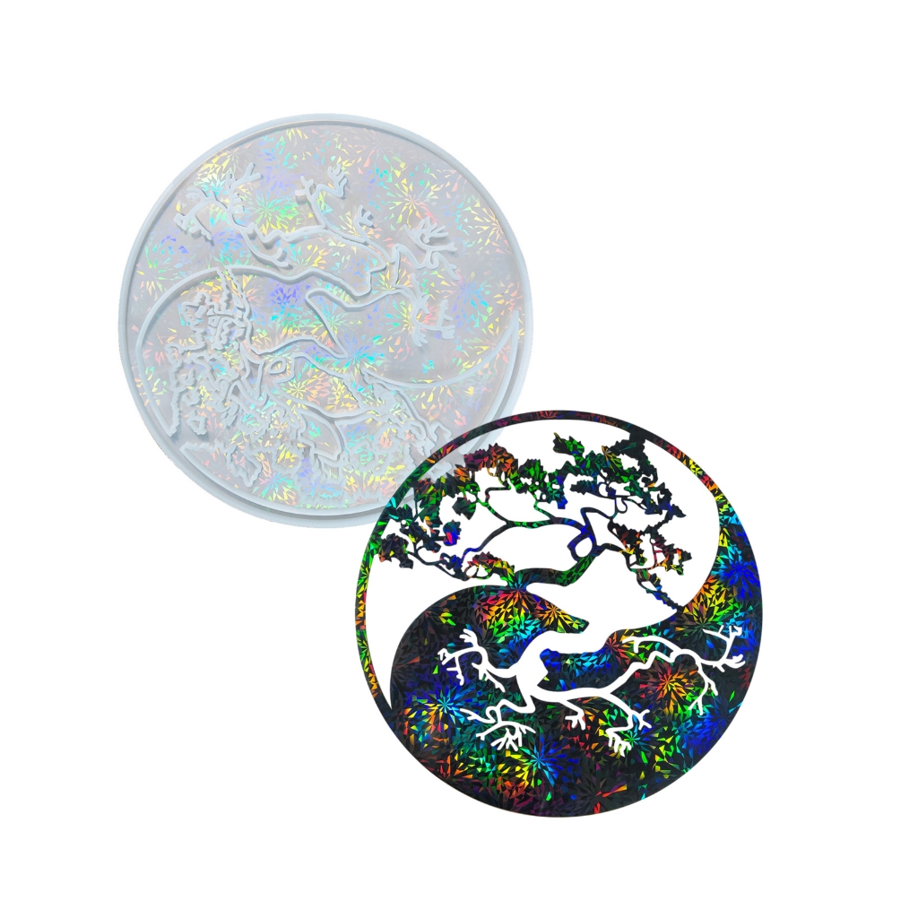 Artistics Sturdy Silicone Mold for Round Tree Wall Accent Enhances Any ...