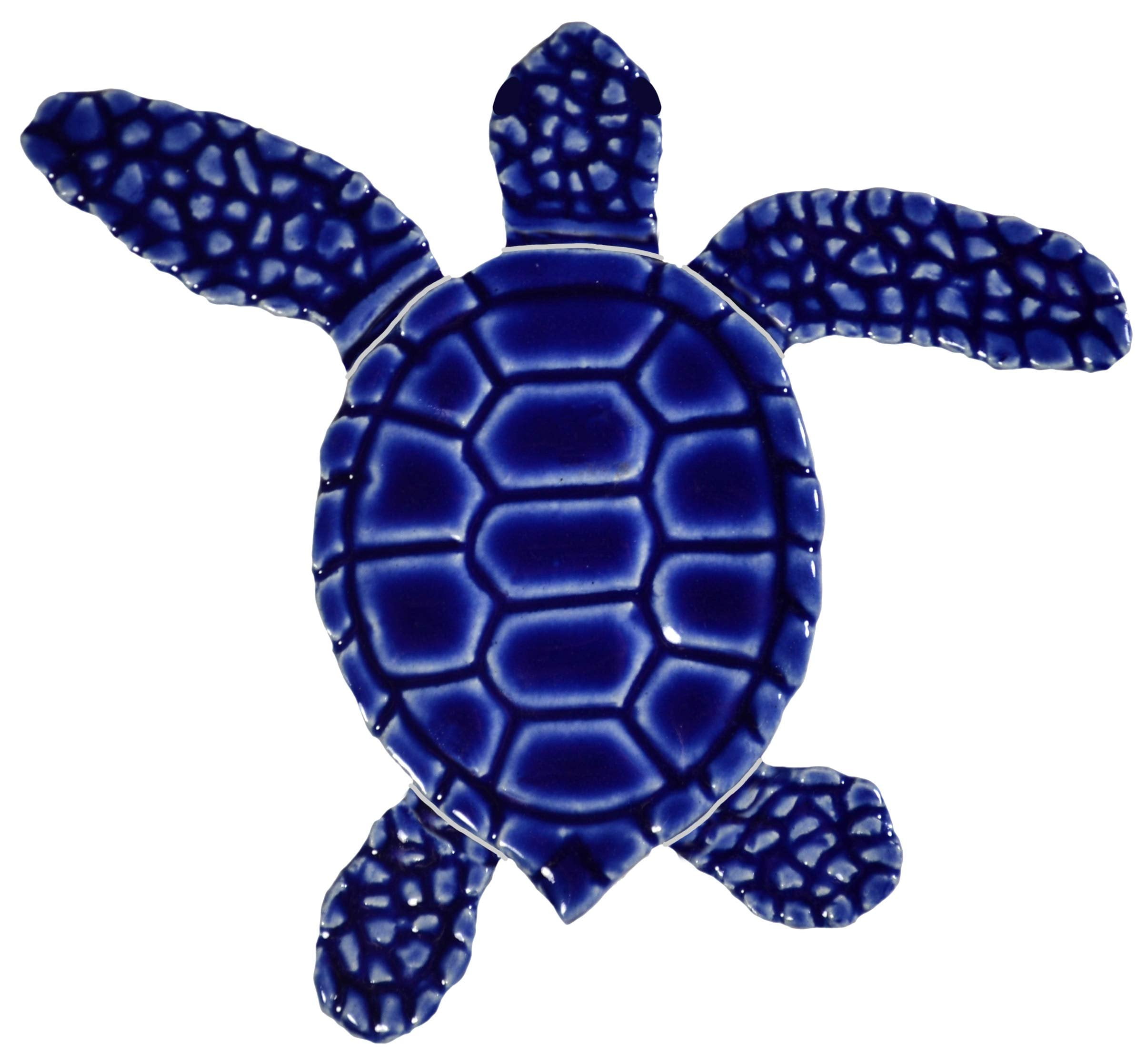 Artistry in Mosaics Mini Loggerhead Turtle Ceramic Swimming Pool Mosaic ...