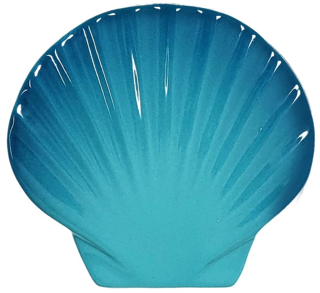 Artistry in Mosaics Mini Seashell Ceramic Swimming Pool Mosaic 5", Aqua ...