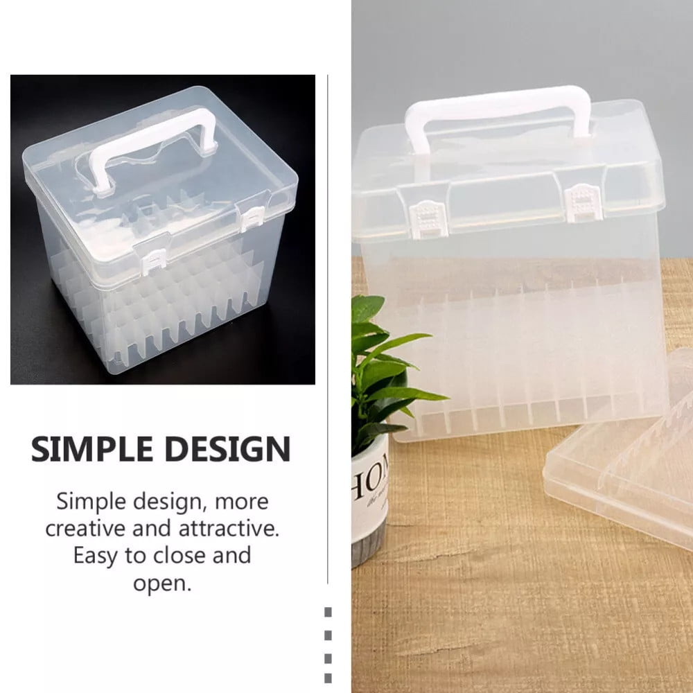 Artists Fine Point Marker Storage Case with Dividers Portable Art ...