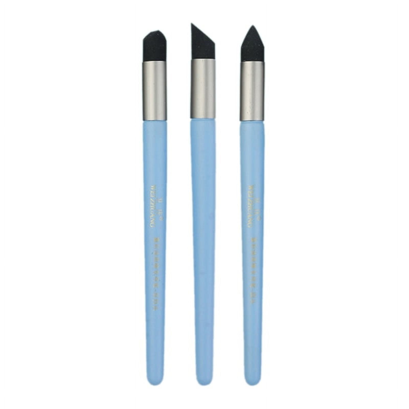 Artists Silicone Colour Shaper Tool, Inclined Tip/Round Tip Paint ...