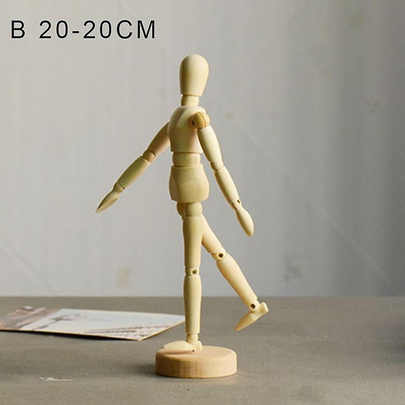 Artists Wooden Manikin Jointed Mannequin Perfect for Home Decoration ...
