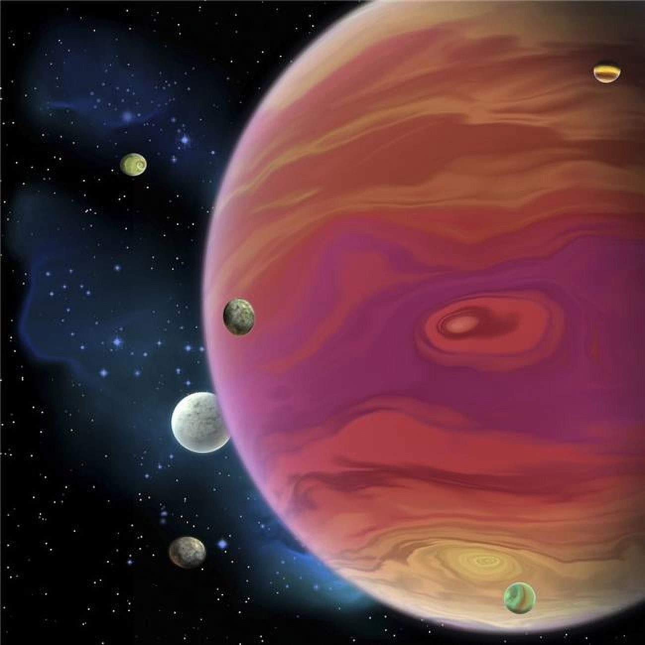 Artists concept of planet Jupiter Poster Print - Walmart.com
