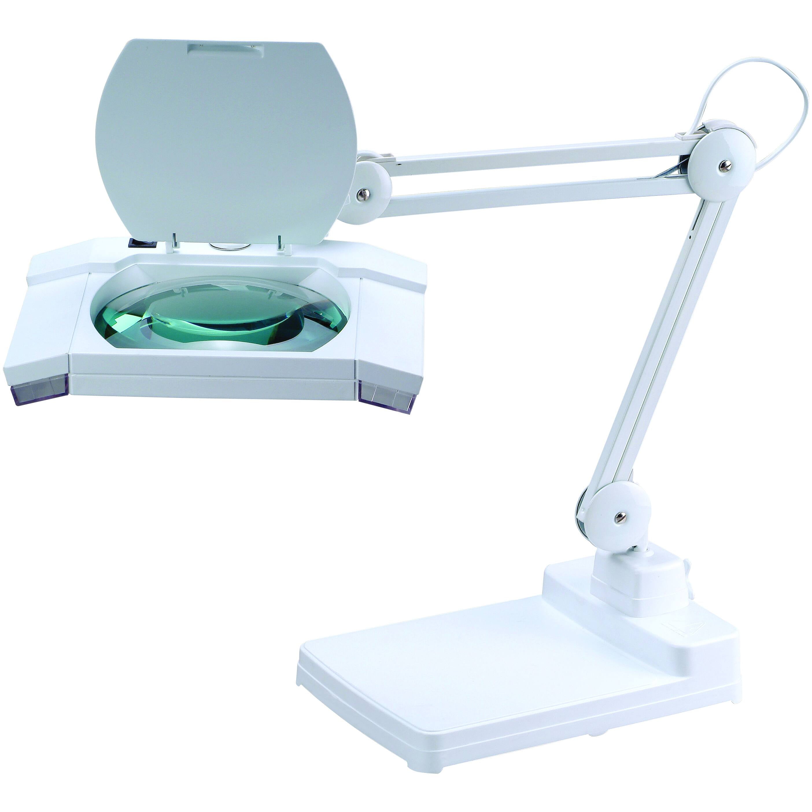 Artiva USA 31-inch Heavy-duty White Fluorescent Magnifying Table Lamp ...