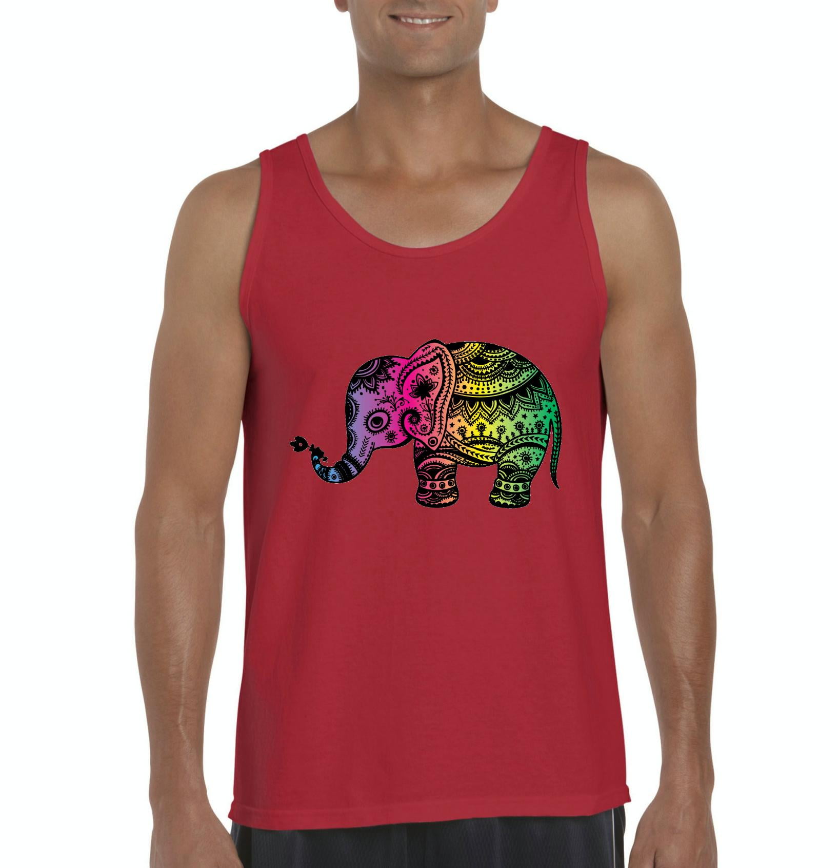 Artix - Men's Tank Top for Men - Elephant - Walmart.com