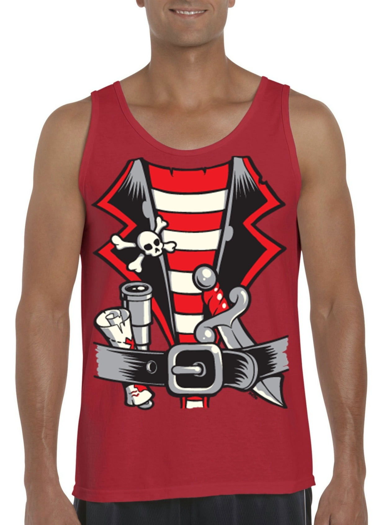 Artix - Men's Tank Top for Men - Pirate Costume - Walmart.com
