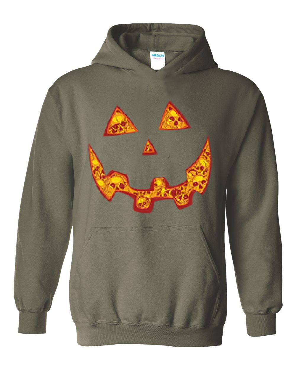 Artix - Mens Sweatshirts and Hoodies - Halloween Costume Pumpkin Face ...