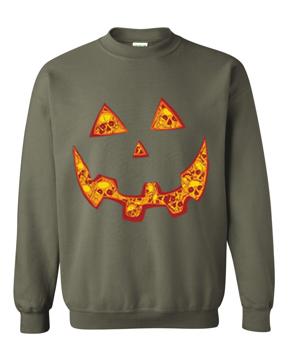 Artix - Mens Sweatshirts and Hoodies - Halloween Costume Pumpkin Face ...