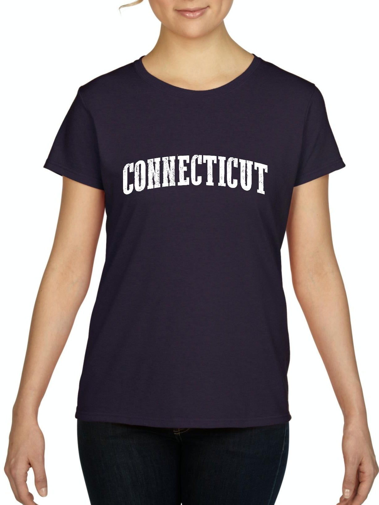 Artix - Women's T-Shirt Short Sleeve - Connecticut - Walmart.com
