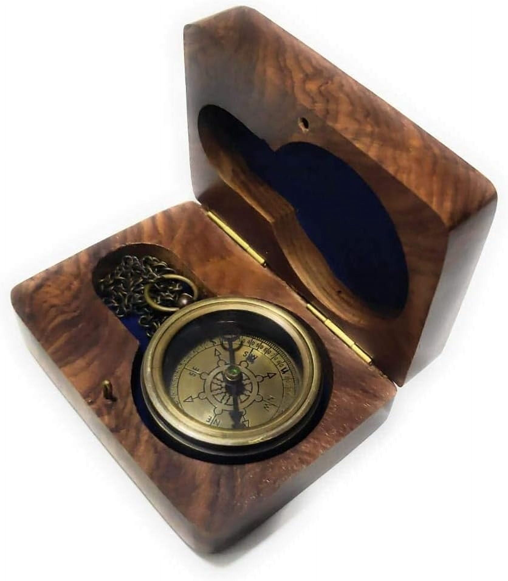 ArtizanVillage Antique Brass Compass RMS Titanic 1912 Brass Pocket ...