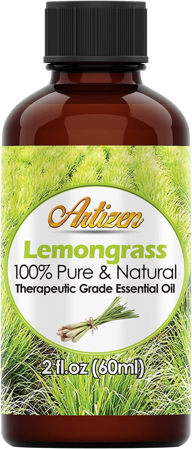 Artizen 2oz Oils - Lemongrass Essential Oil - 2 Fluid Ounces - Walmart.com