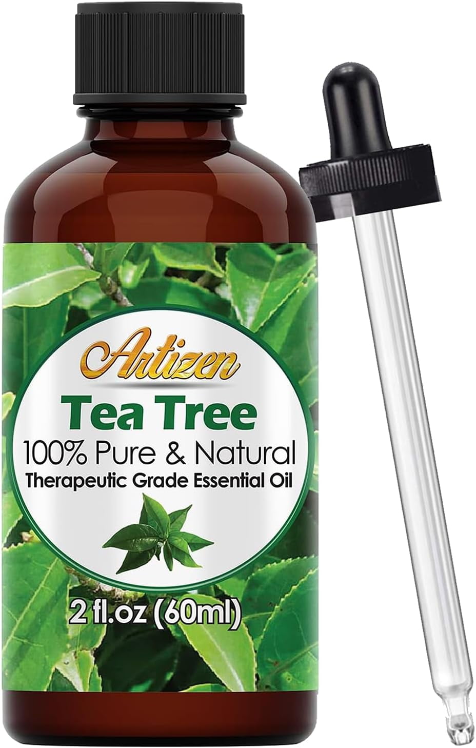 Artizen 2oz Oils - Tea Tree Essential Oil - 2 Fluid Ounces - Walmart.com