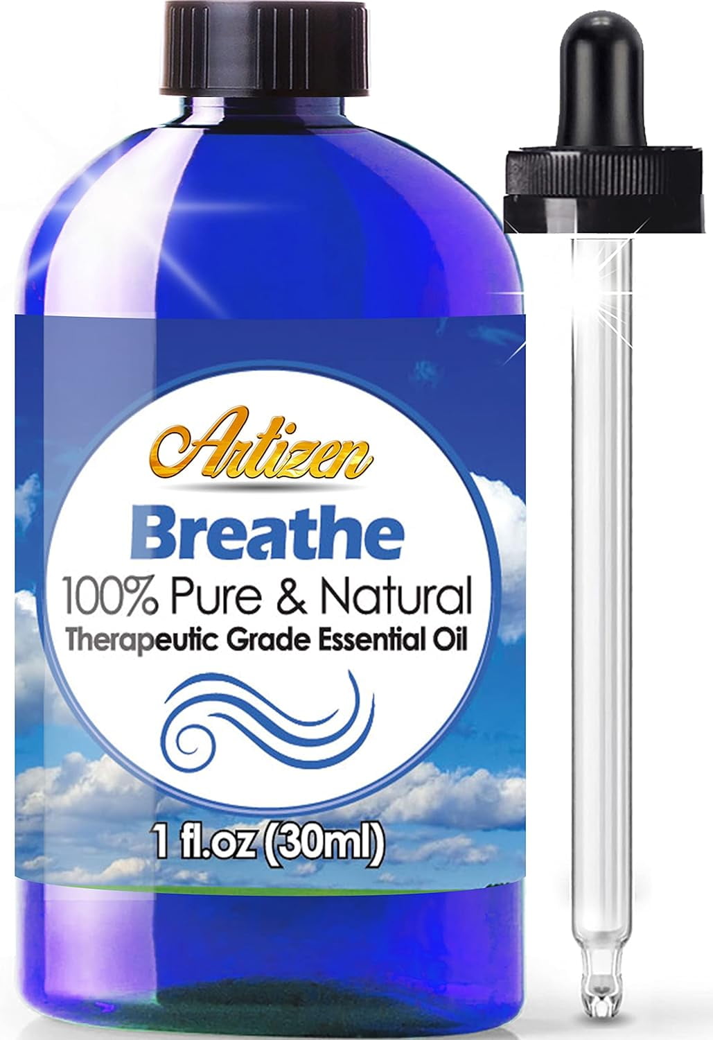 Artizen Breathe Blend Essential Oil, 100% Pure & Natural, Therapeutic ...