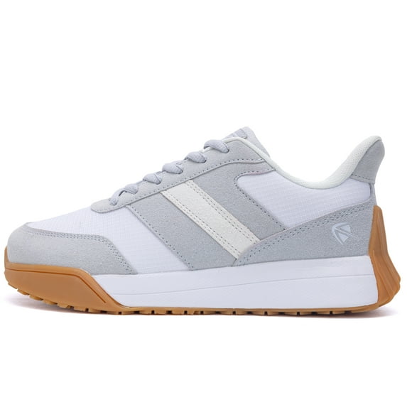 Artlea Wide Toe Box Womens Walking Shoes with Arch Support Platform ...