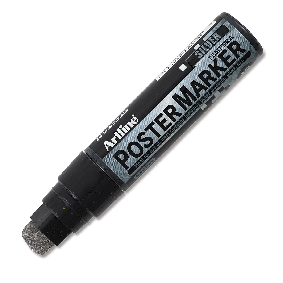 Artline Poster Markers - Metallic Silver, 12 mm - Walmart.com