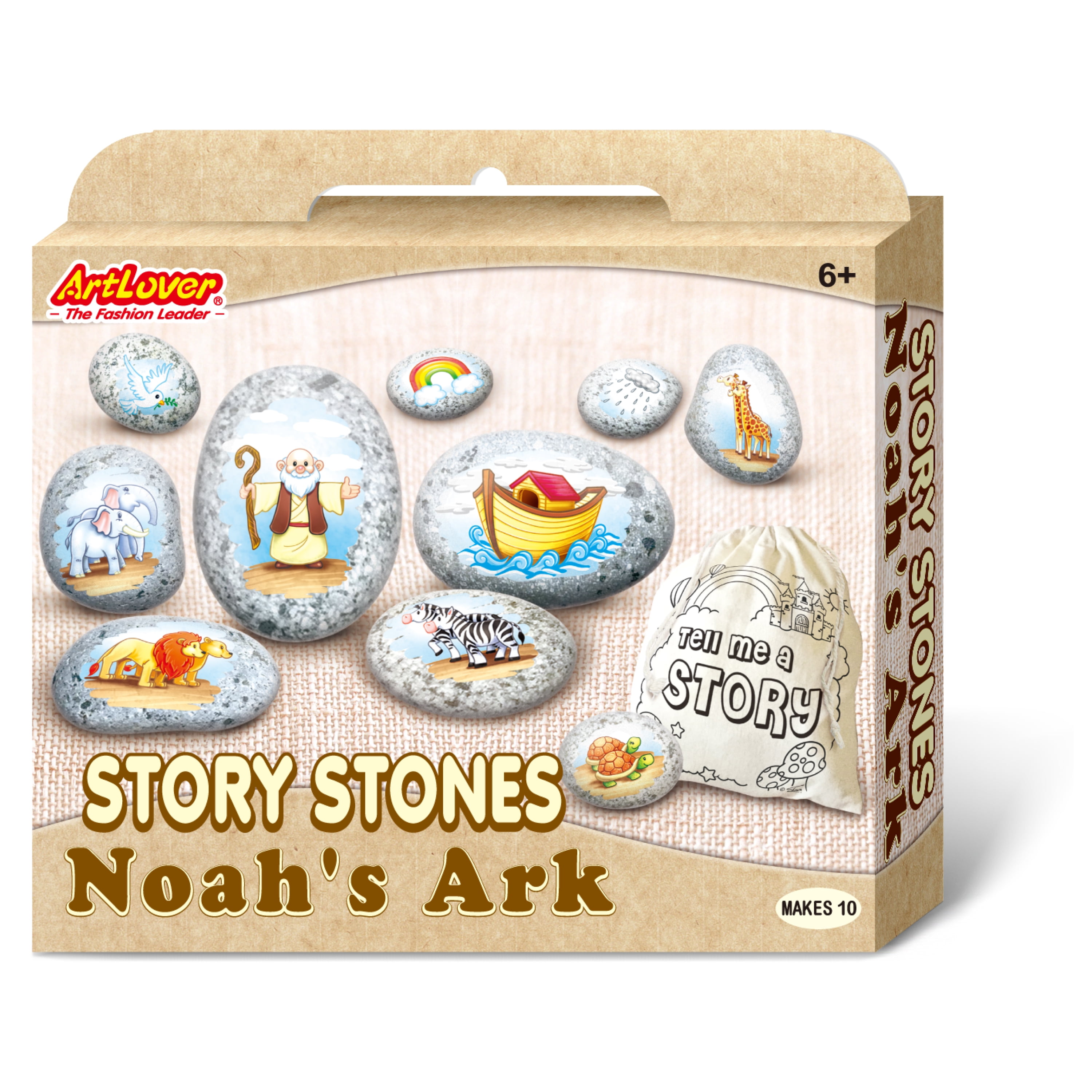 Artlover - Story Stones - Noah's Ark - Walmart.com