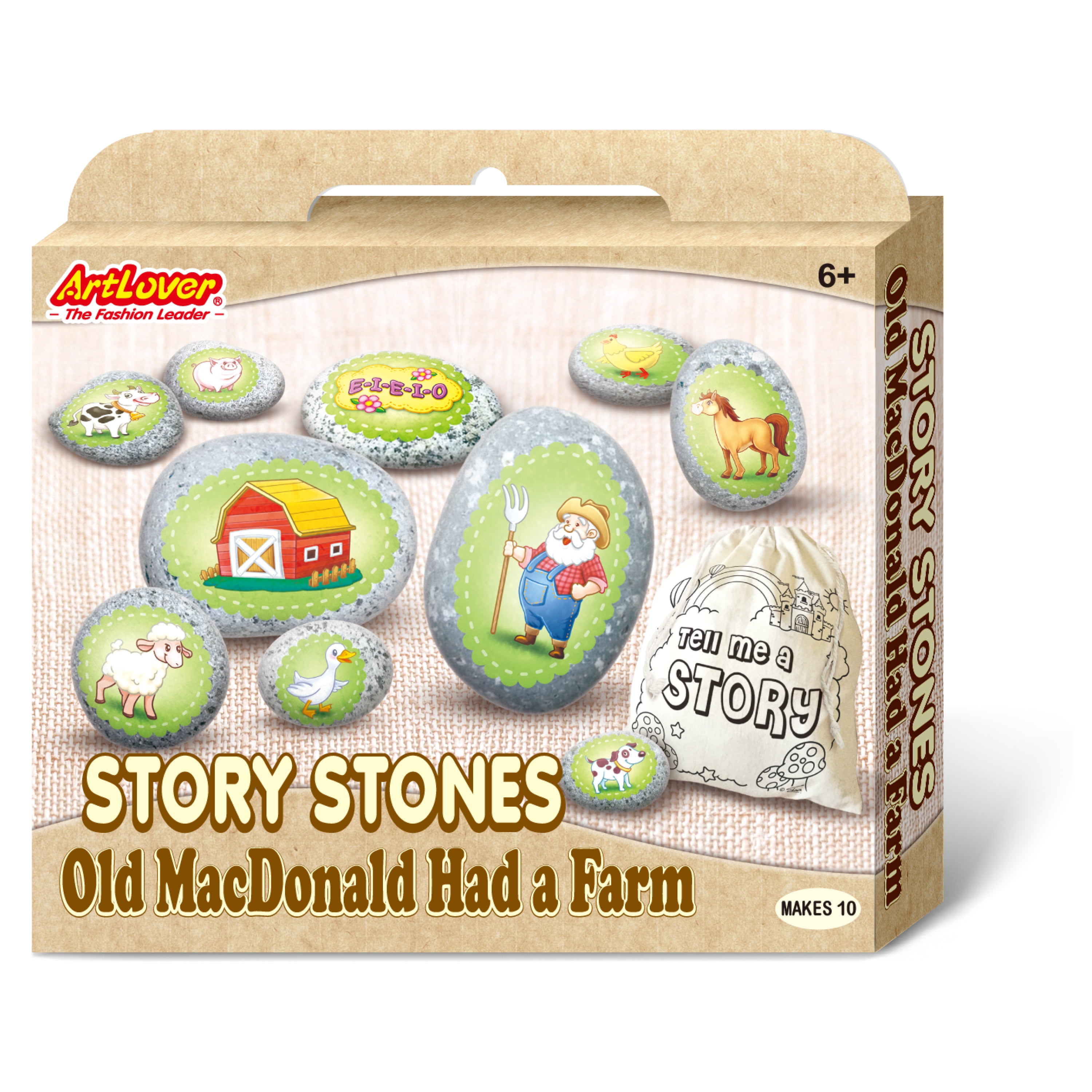 Artlover - Story Stones - Old MacDonal Had A Farm - Walmart.com