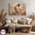 ArtlyWear Good Shepherd Jesus Christ Portrait Canvas Wall Art Print ...