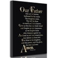 ArtlyWear Inspirational Bible Prayer Scripture Quotes Canvas Wall Art ...