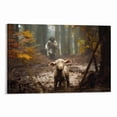ArtlyWear Jesus Running After Lost Lamb Christian Scripture Canvas Wall ...