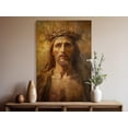 ArtlyWear Sacred Crown of Thorns Jesus Canvas Print Christian Religious ...