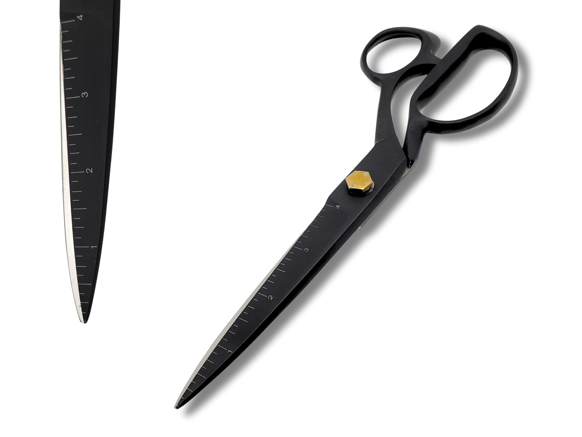 Artman Instruments Fabric Scissors with Ruler 10 inch Heavy Duty Tailor ...