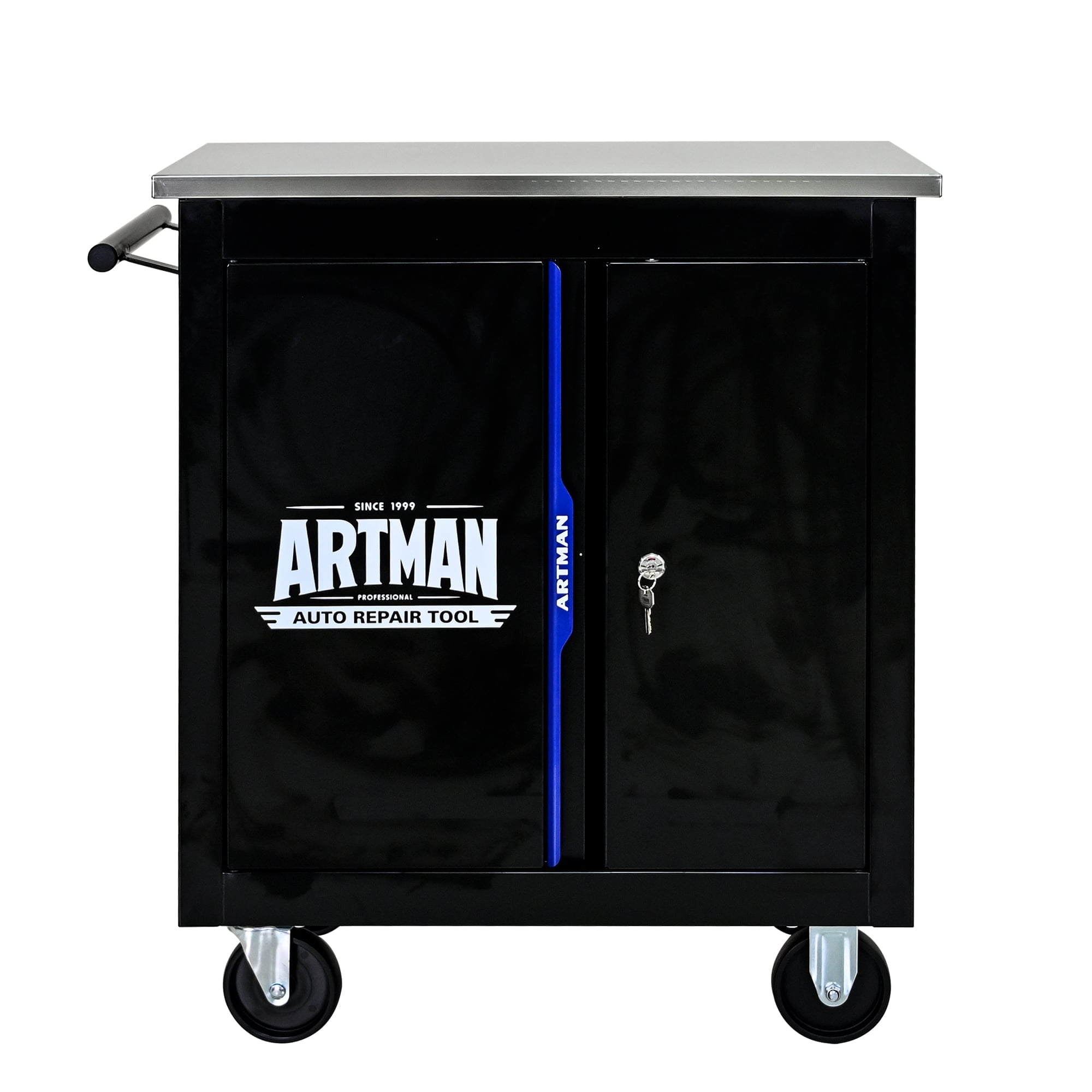 ARTMAN Movable Lockable Double Door Partition with Lock Multi ...