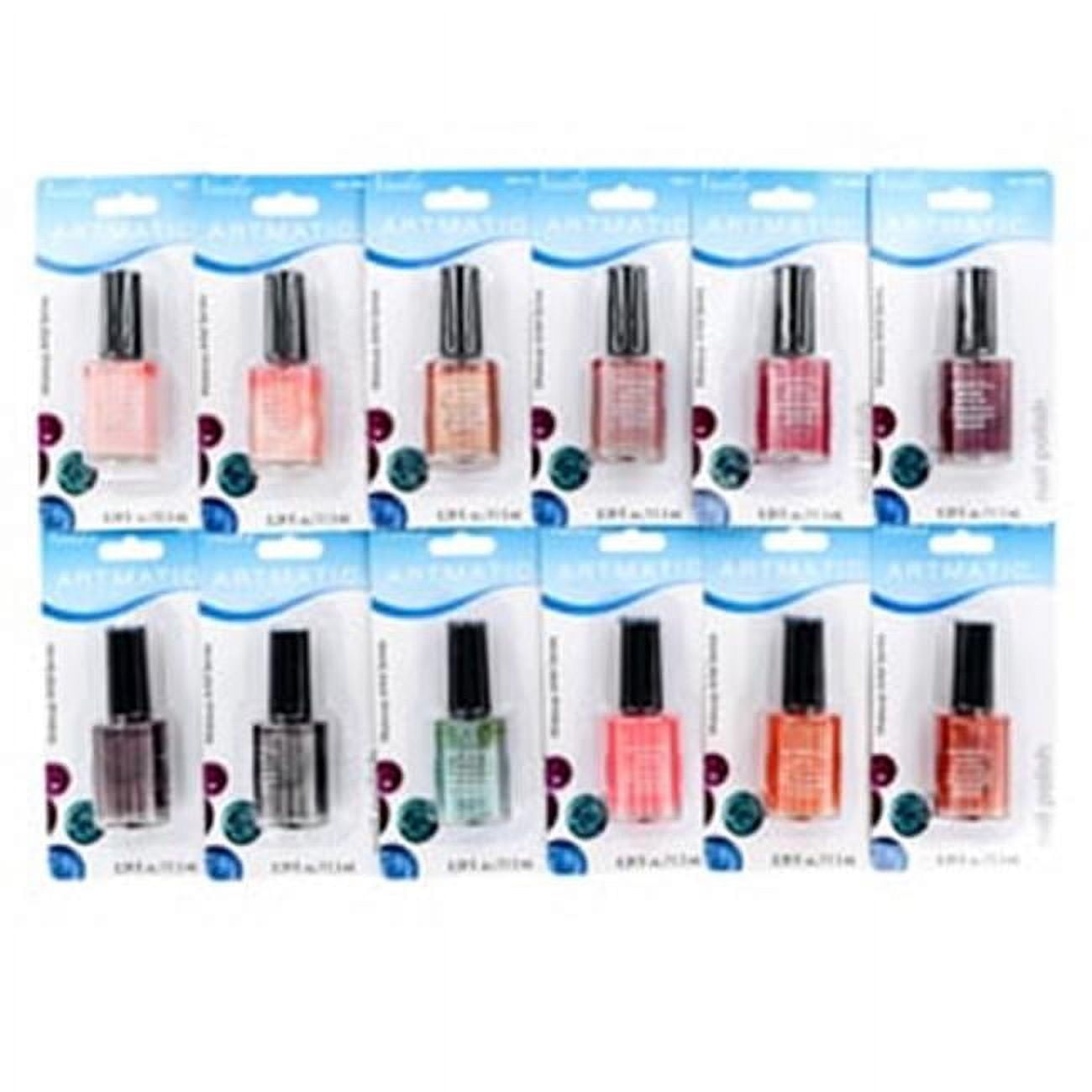 Artmatic 0.39 oz Mega Reflect Nail Polish, Assorted Color - 72 Piece ...