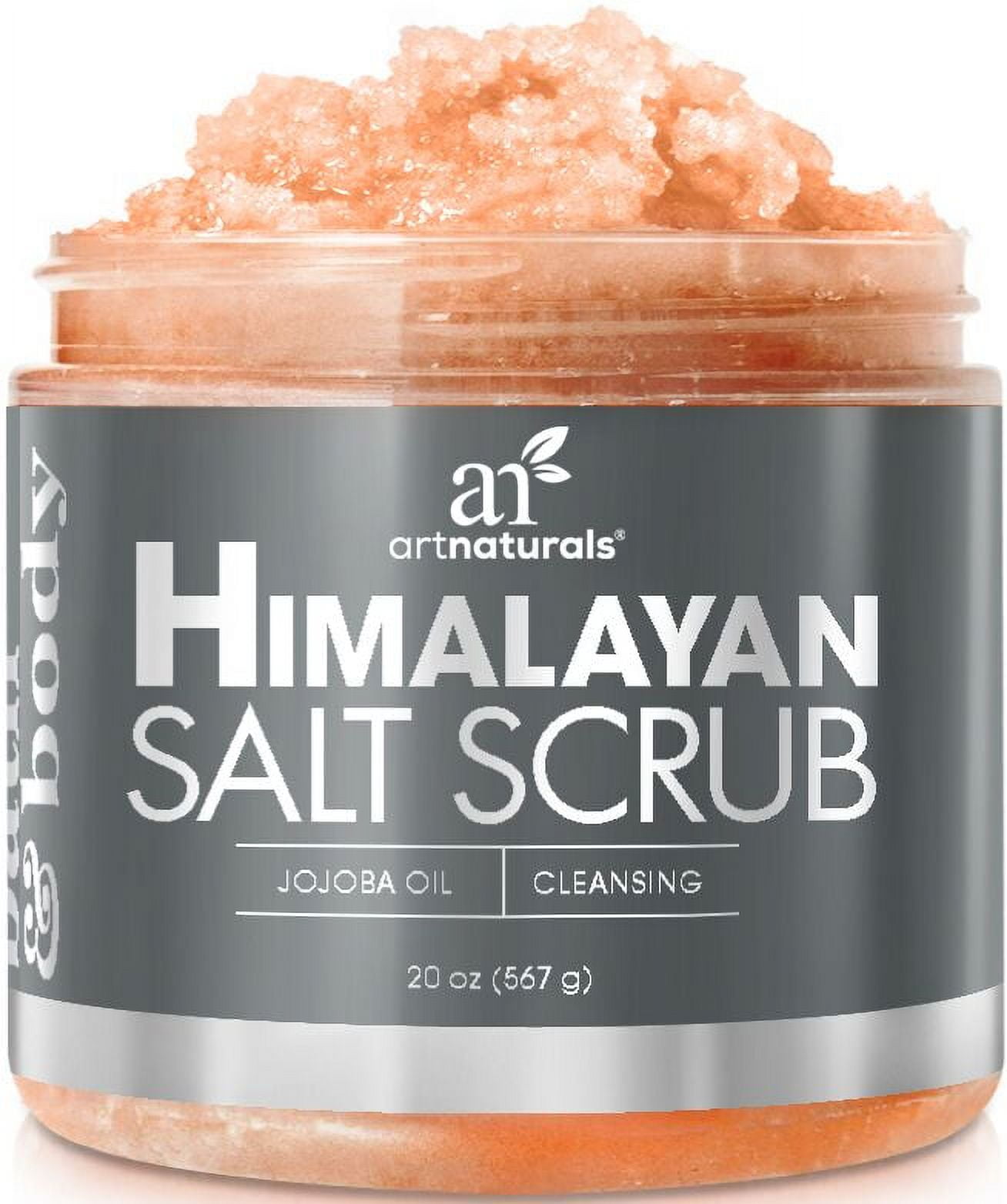 Artnaturals Body Exfoliating Himalayan Salt Scrub with Natural Oils (20 ...