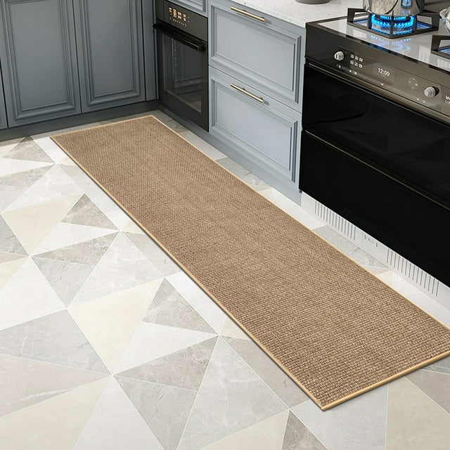 Artnice Kitchen Rugs, Non Slip Washable Kitchen Mats, Woven Absorbent ...