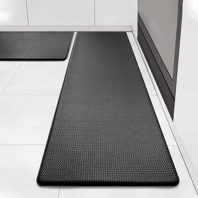 Artnice Long Cushioned Anti-fatigue Kitchen Mats, 2pc Set, Non-Slip ...