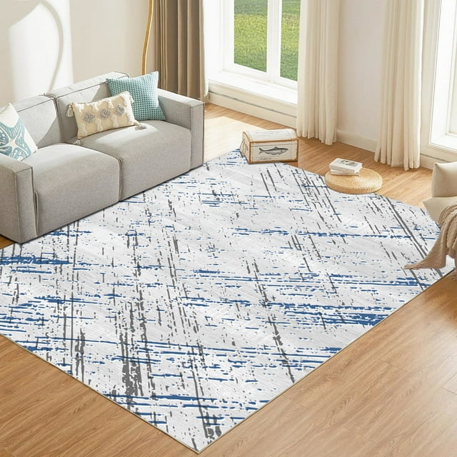 Artnice Modern Area Rugs for Living Room 5x7, Non Slip Machine Washable ...