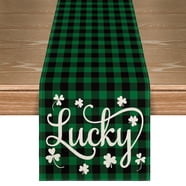 Racetrack Floor Ground Table Runner - Black Race Track Running Mat ...