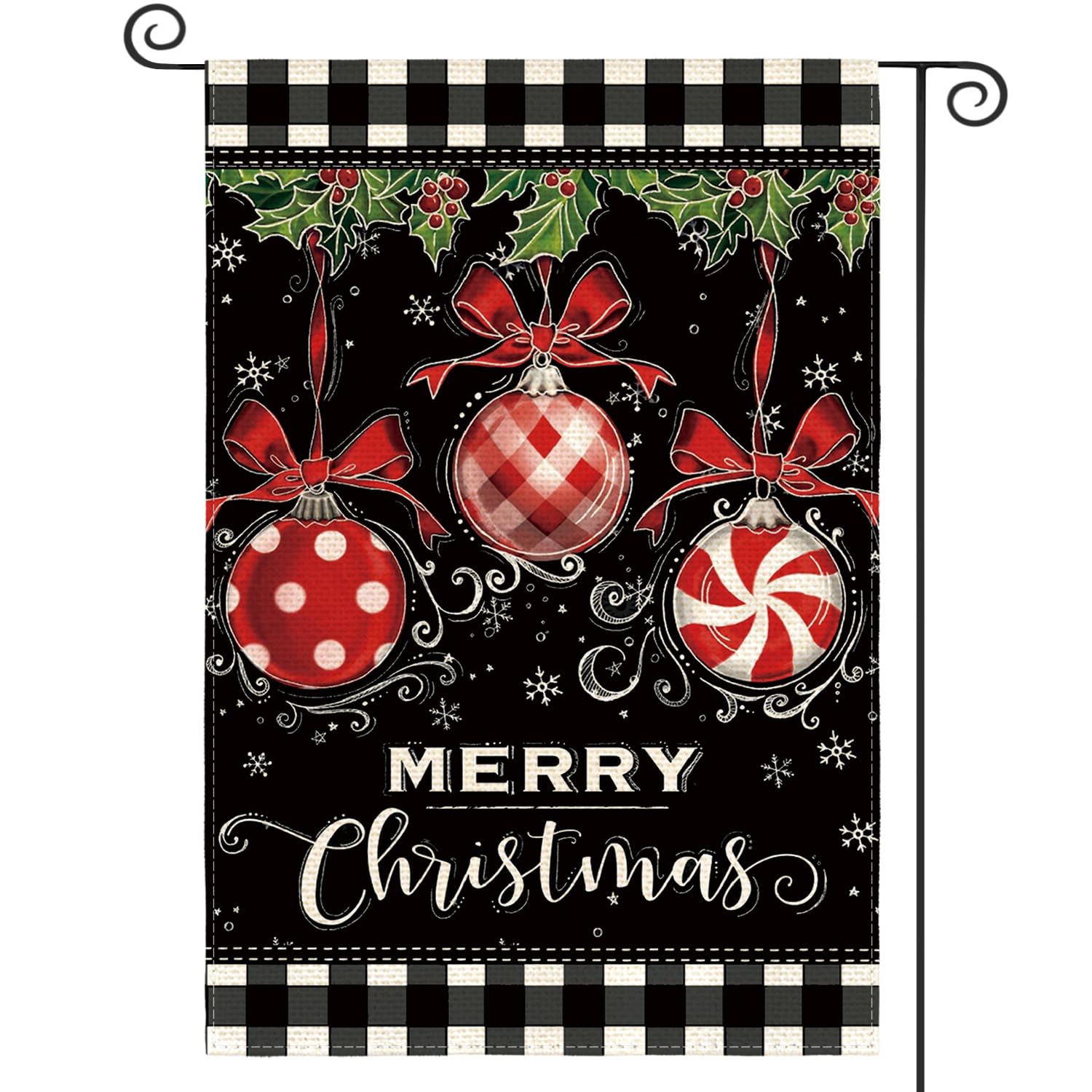 Toland Home Garden Santa's Truck Winter Christmas Flag Double Sided ...