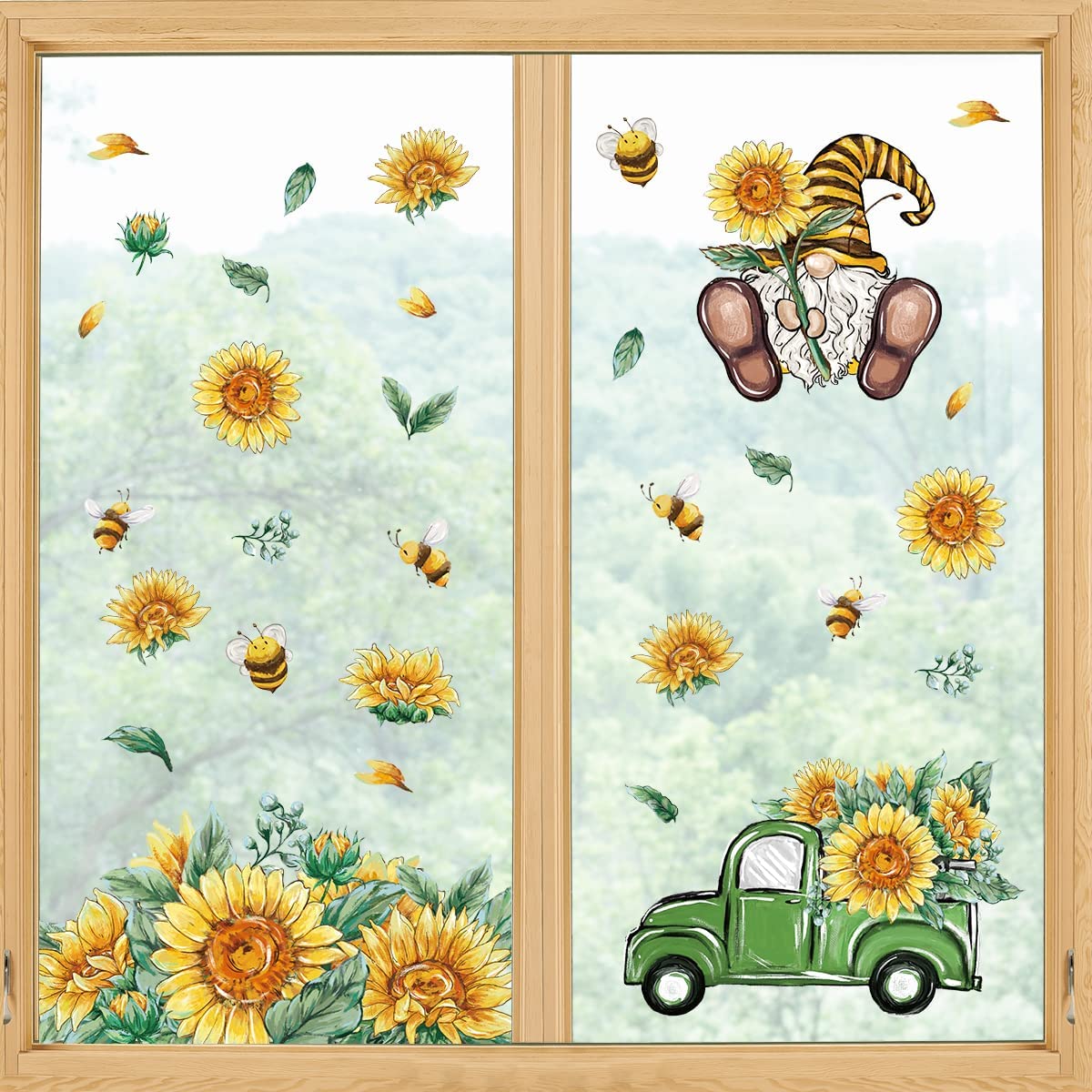 Harvest Fall Window Clings Sheet - Walmart.com