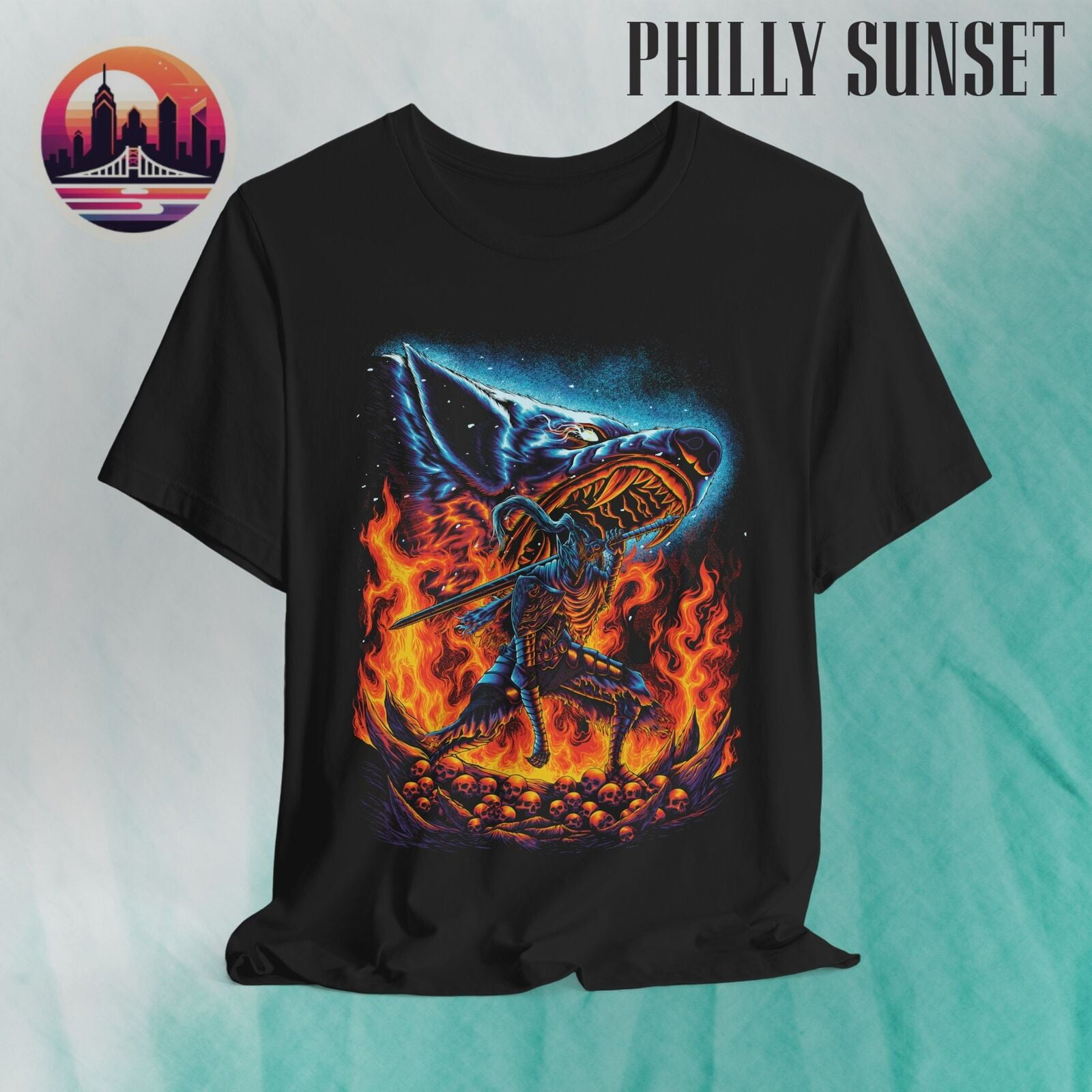 Artorias of The Abyss T-shirt, Dark Souls,Abysswalker,Anor Londo,Prepare to Die - Walmart.com