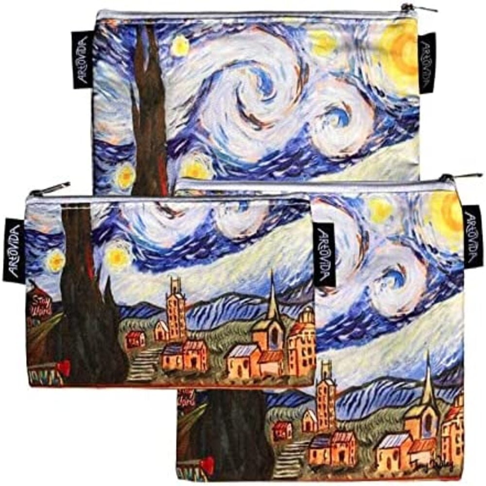Artovida Artists Collective Reusable Lunch Baggies | Snack and Sandwich ...