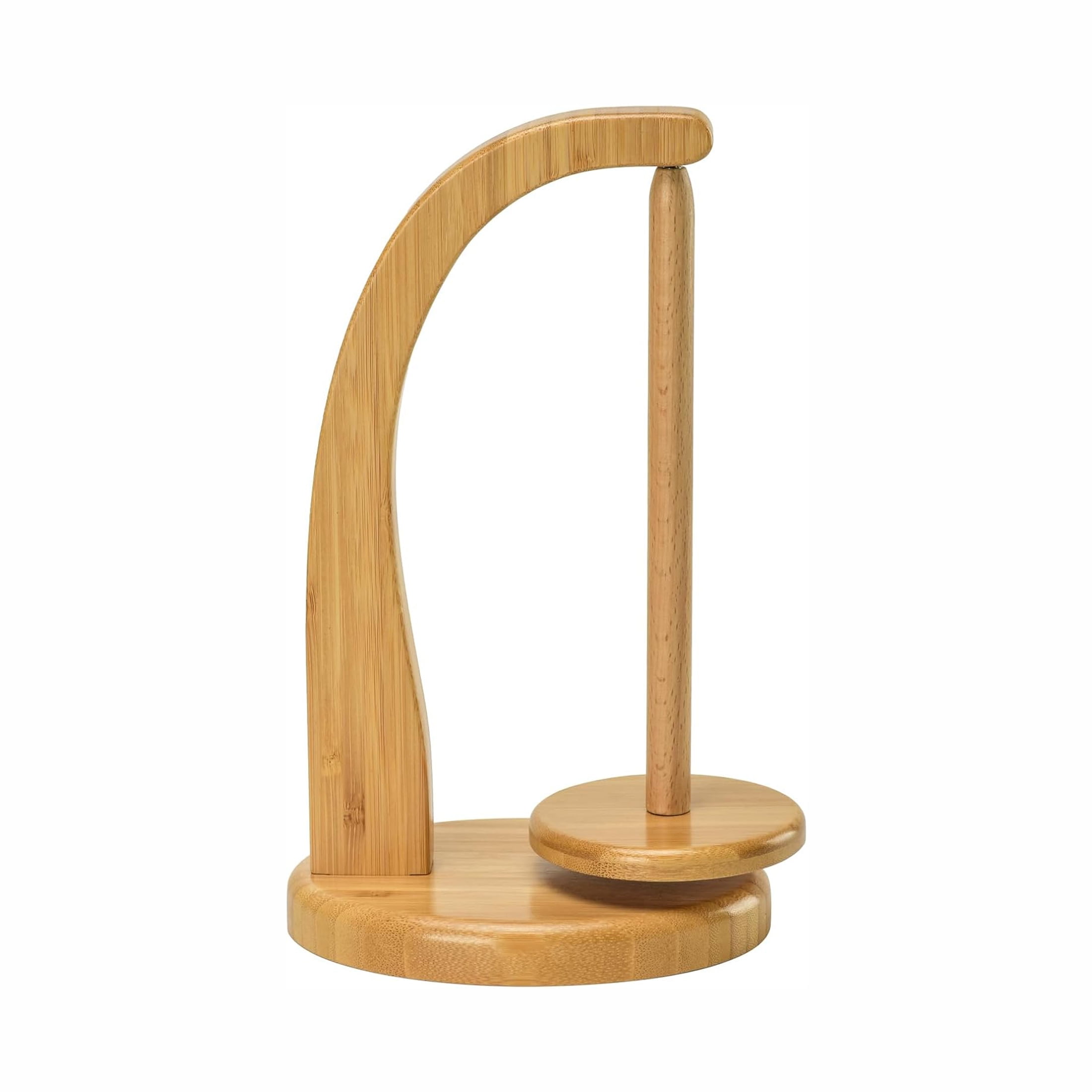 Artowell Bamboo Yarn Holder with Magnetic Spindle, Bamboo Yarn Spindle ...