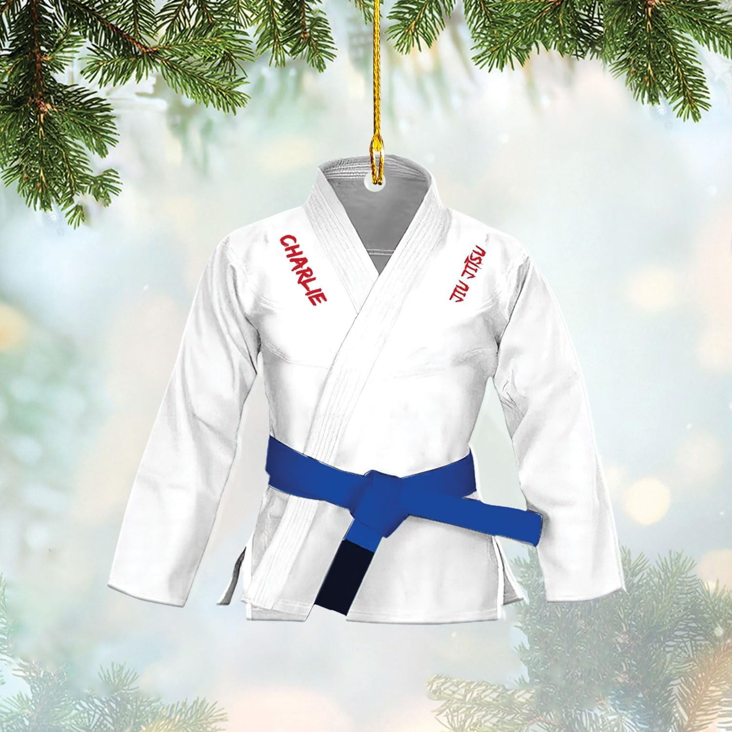Artparel Personalized Jiu Jitsu Ornament Brazilian Jiu Jitsu Gift ...
